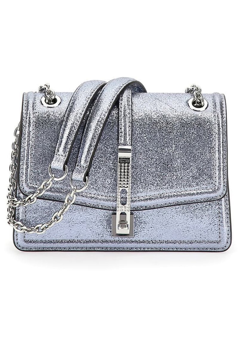 Guess MINI-GILDED GLAMOUR IN METALLIC-OPTIK - Across body bag - silber ...