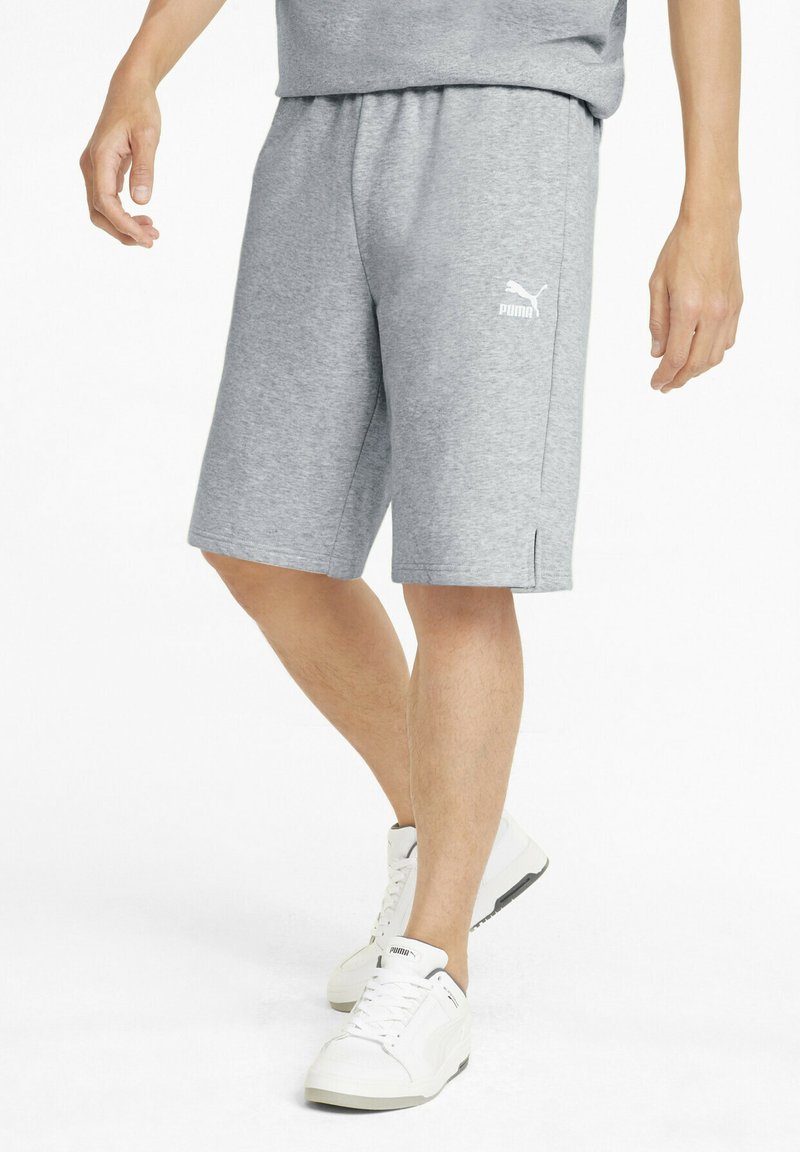Puma HOMBRE - Sports shorts - light gray heather/grey - Zalando