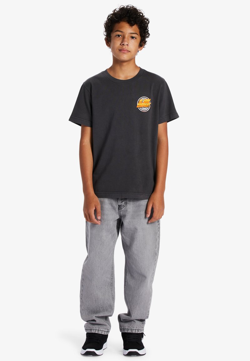 DC Shoes BURNER - T-Shirt print - ktew pirate black enzyme wash/schwarz ...