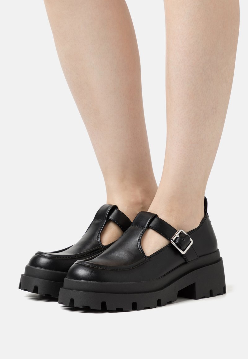ONLY SHOES ONLDOJA CHUNKY SHOE - Mocassins - black/noir - ZALANDO.CH