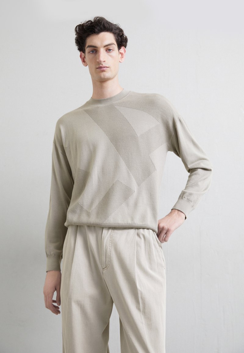 Emporio Armani Pulover - greige/bej - Zalando.ro