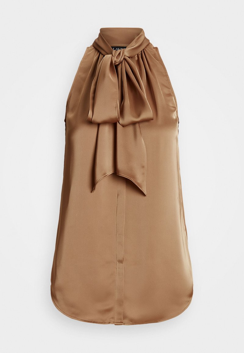 Lauren Ralph Lauren EKEWAKA SLEEVELESS BLOUSE - Bluse - new bronze ...