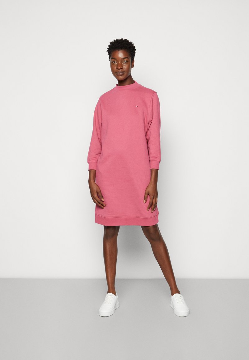 Tommy Hilfiger SHORT DRESS - Day dress - frosted raspberry/pink ...