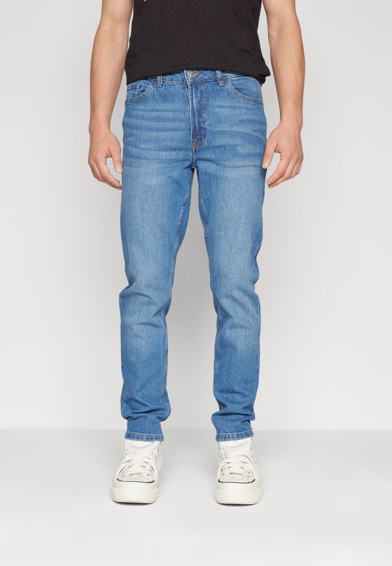 Denim Project MEMPHIS - Jeans Slim Fit - mid blue/blue denim - Zalando.de