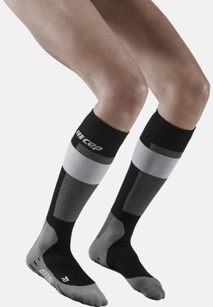 CEP COMPRESSION THE RUN - Kniekousen - black/zwart - Zalando.be