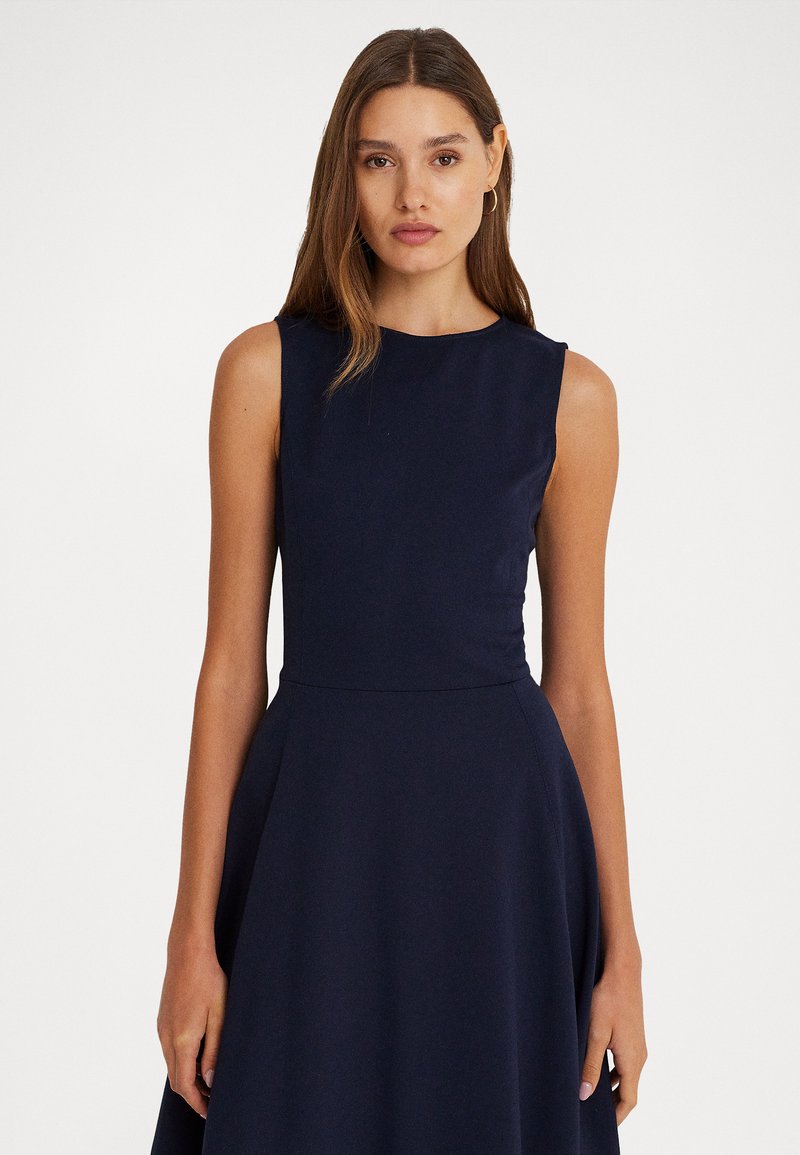 Lauren Ralph Lauren Petite CHARLEY SLEEVELESS DAY DRESS - Jerseykleid - lighthouse navy ...