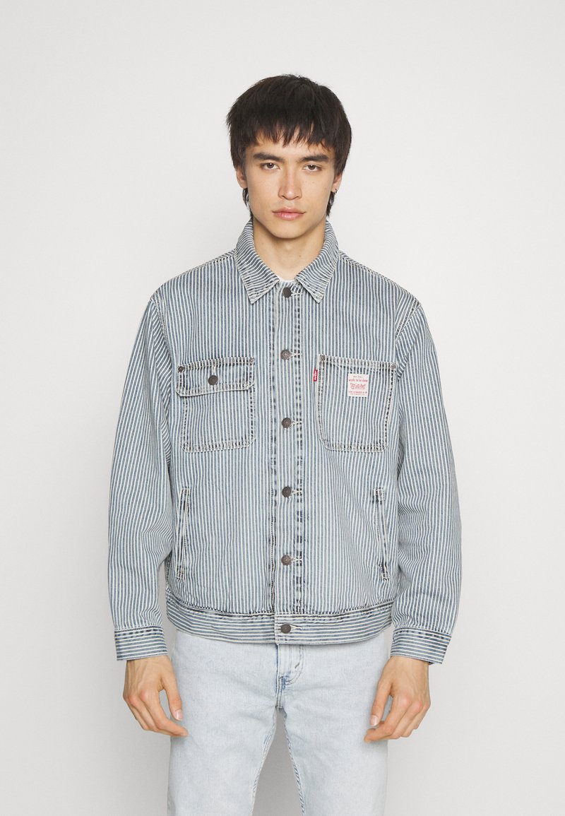 Levi's® Workwear SUNRISE TRUCKER - Jeansjacke - railroad/light-blue ...