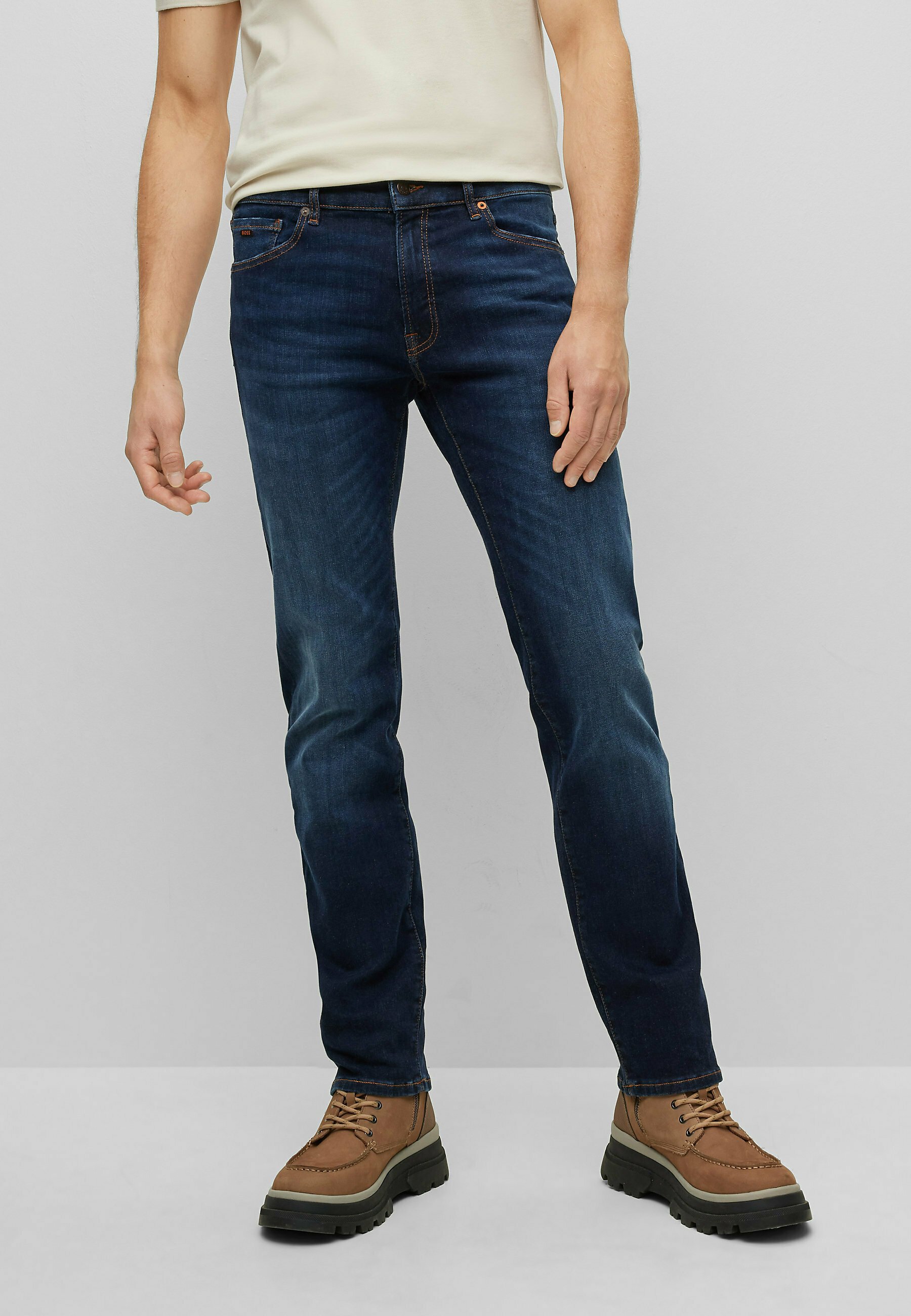 BOSS DELANO BC C - Jeans Slim Fit - dark blue six/dunkelblau - Zalando.ch