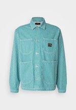 Stan Ray COVERALL JACKET UNISEX - Denim jacket - agave stone/hickory ...