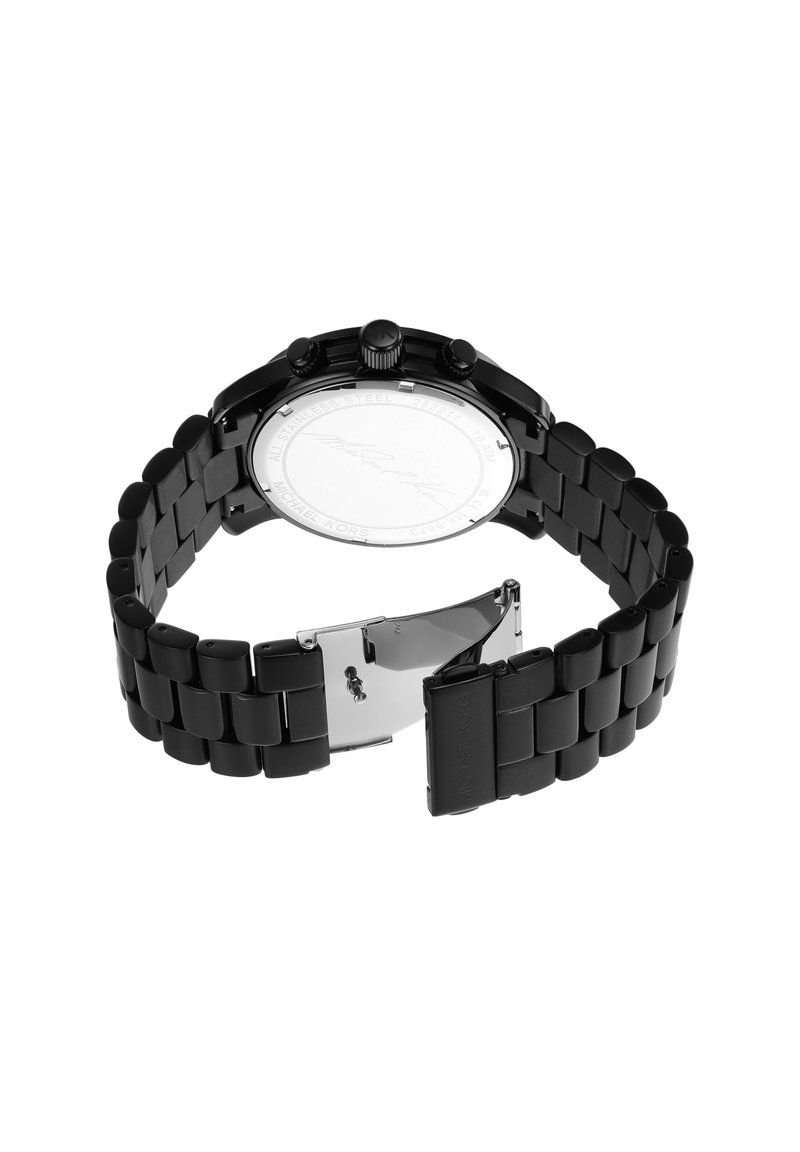 Michael Kors RUNWAY - Chronograph watch - black - Zalando.ie