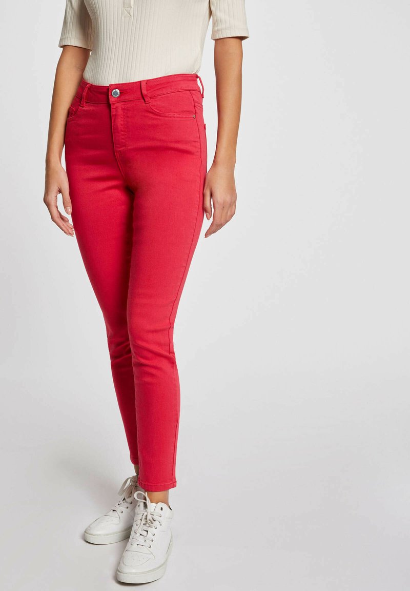 Morgan Jean slim - rosso/rouge - ZALANDO.FR