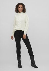 Vila Strickpullover - white alyssum/weiß - Zalando.de