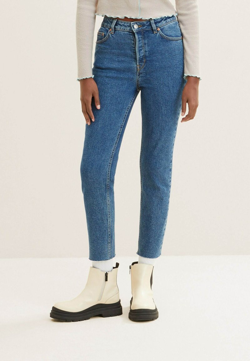 TOM TAILOR DENIM Slim fit jeans - clean mid stone blue denim/blauw ...