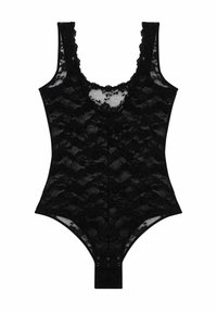 Yamamay FANCY - Body - black floral/noir - ZALANDO.FR