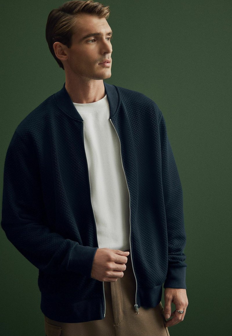 Next STANDARD - Sweatjacke - navy blue/blau - Zalando.ch