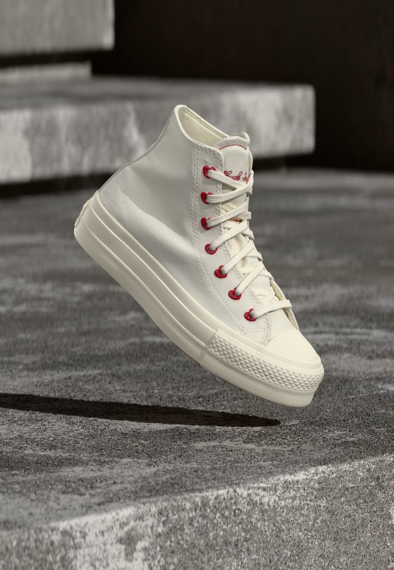 Converse CHUCK TAYLOR ALL STAR LIFT - Sneakers high - vintage white ...