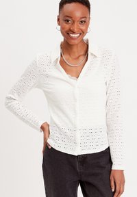 Cache Cache ÖSEN - Camisa - ecru/crema - Zalando.es