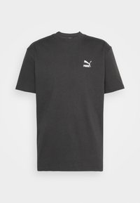 Puma PUMA STAPLE TEE - Print T-shirt - puma black/black - Zalando.co.uk