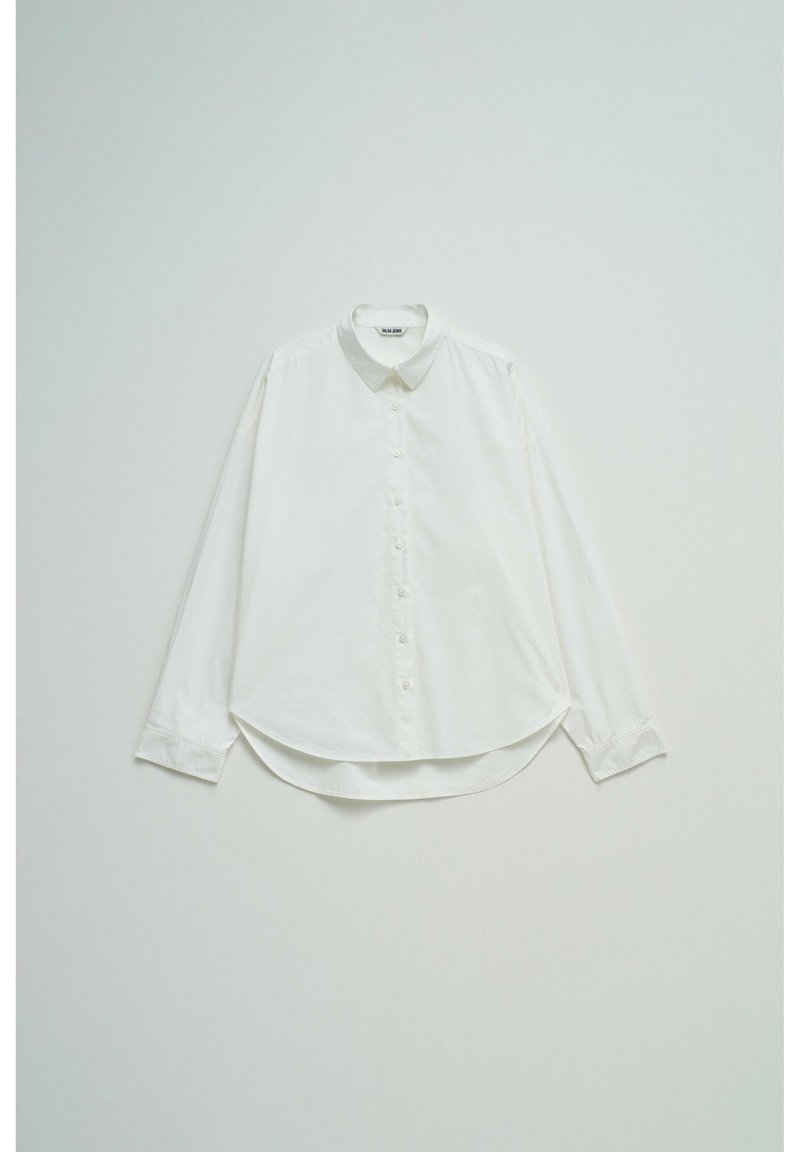 Salsa Jeans LOOSE - Button-down blouse - weiß/white - Zalando