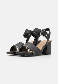 Clarks SIARA BUCKLE - Riemensandalette - black/schwarz - Zalando.at