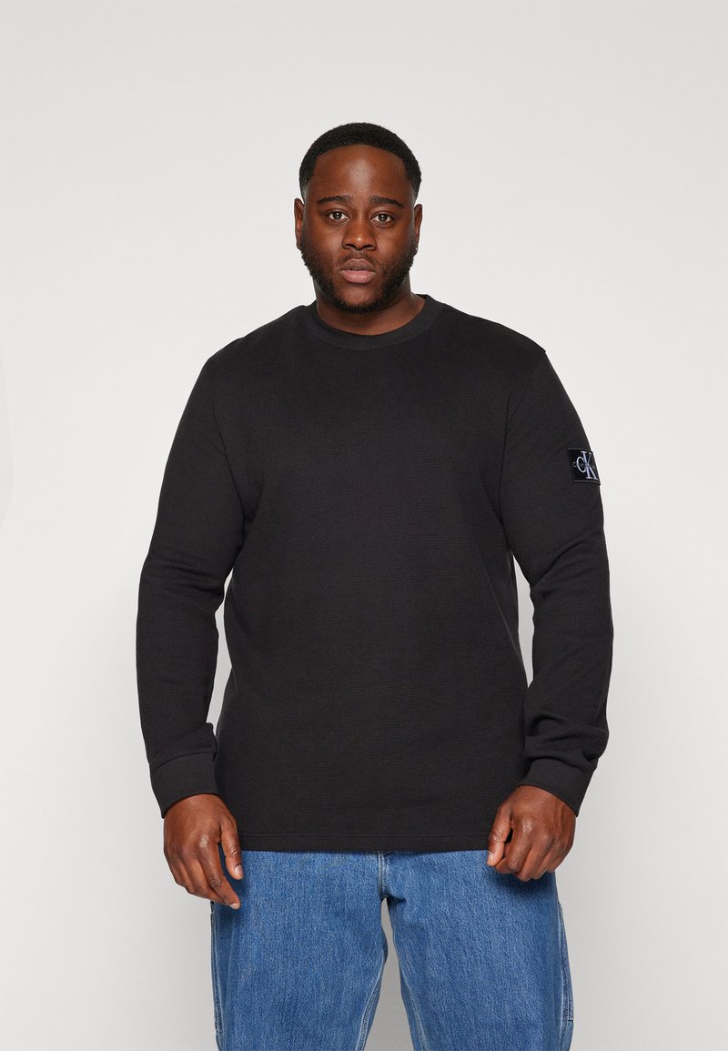 Calvin Klein Jeans Plus - Sweter/czarny - Zalando.pl