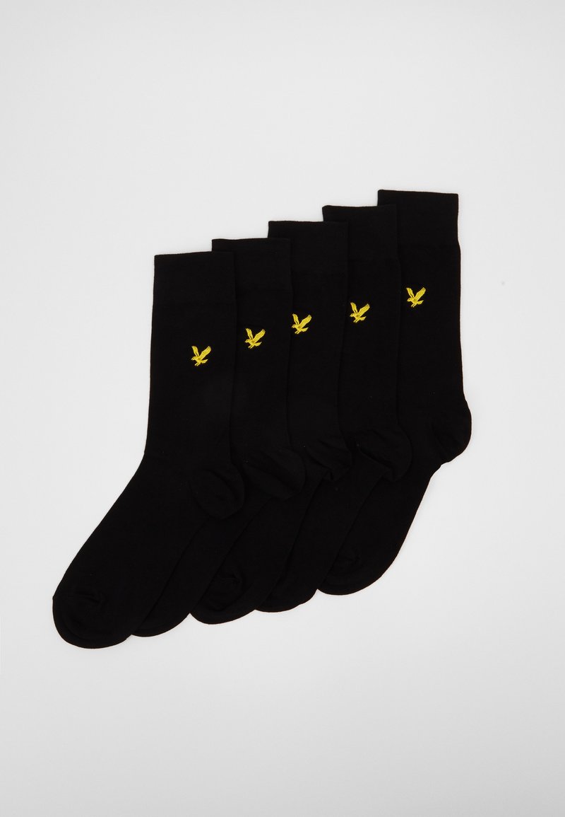 Lyle & Scott LIAM 5 PACK - Socks - black - Zalando.co.uk