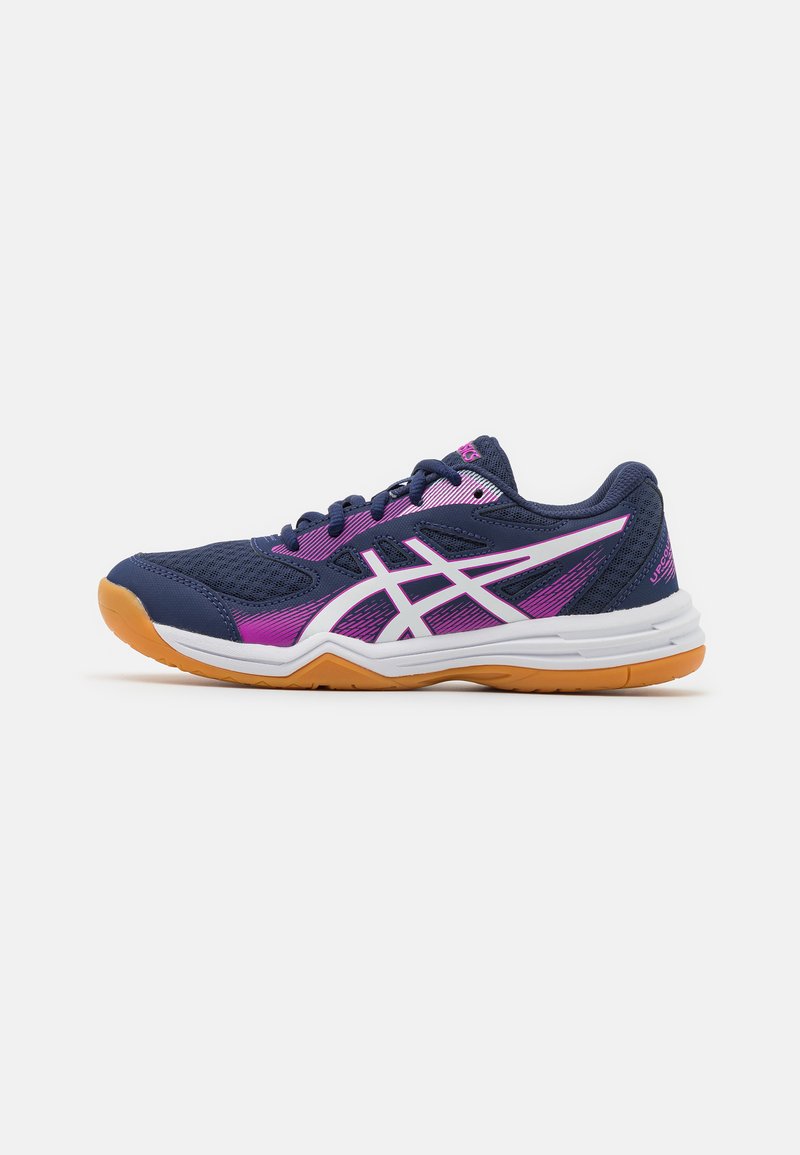 ASICS UPCOURT 5 UNISEX - Handball shoes - peacoat/orchid/black - Zalando.de
