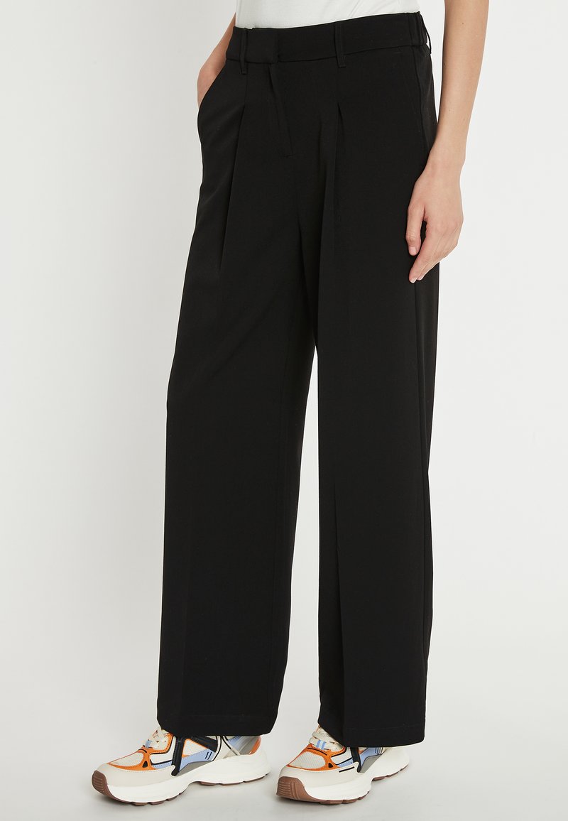 Re.draft WIDE LEG - Broek - schwarz/zwart - Zalando.be