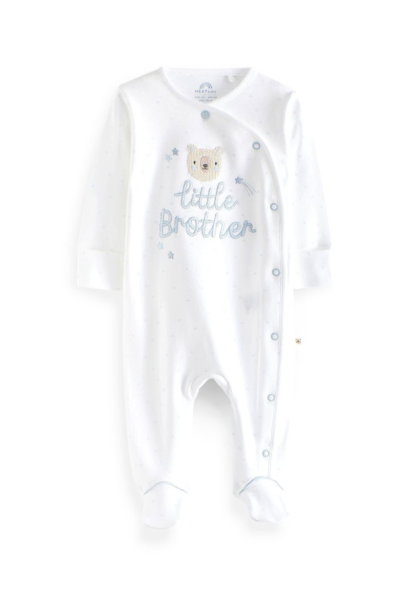 Next BEAR FAMILY SLEEPSUIT 1 PACK - Kruippakje - white/wit - Zalando.nl