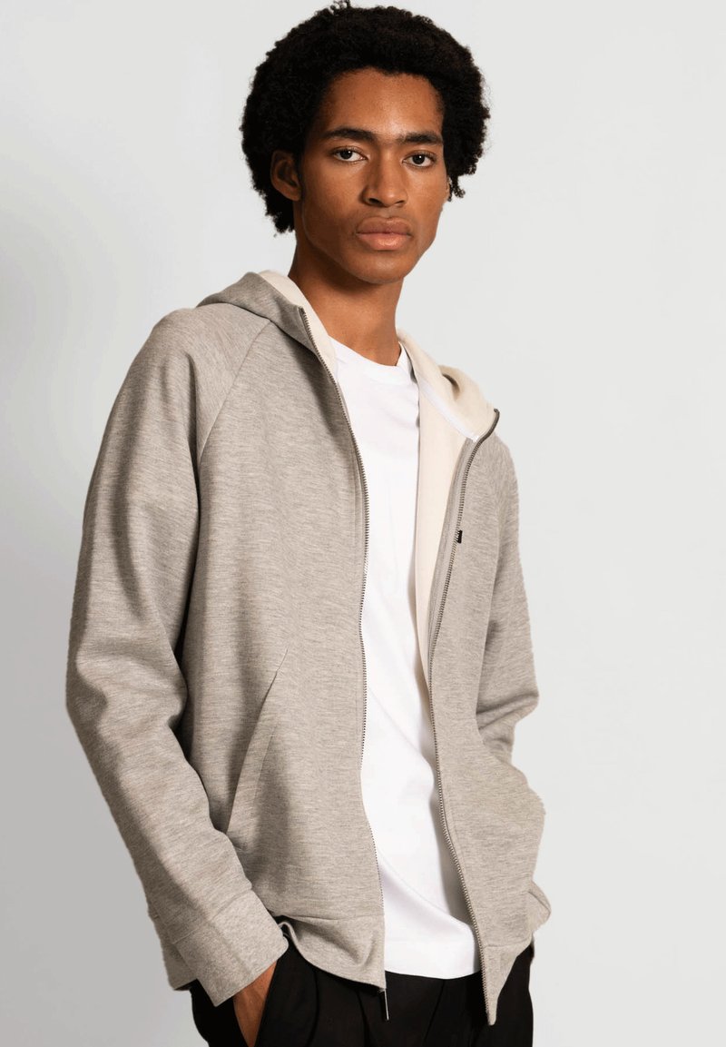 Calvin Klein 231-COMFORT 0760 - Strickjacke - grau meliert/grau ...