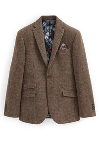 Next HARRIS TWEED TAILORED FIT - Blazere - brown/brun - Zalando.dk