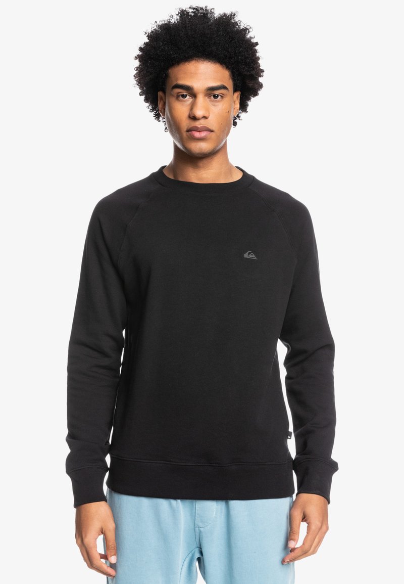 Quiksilver ESSENTIALS CREW RAGLAN - Sweatshirt - black/noir - ZALANDO.FR