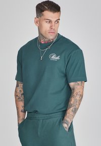 SIKSILK GRAPHIC - T-Shirt print - green/grün - Zalando.de