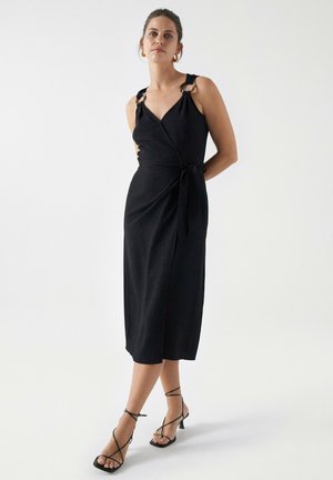 Twist REGULAR FIT BELTED - Robe de jour - black/noir - ZALANDO.FR