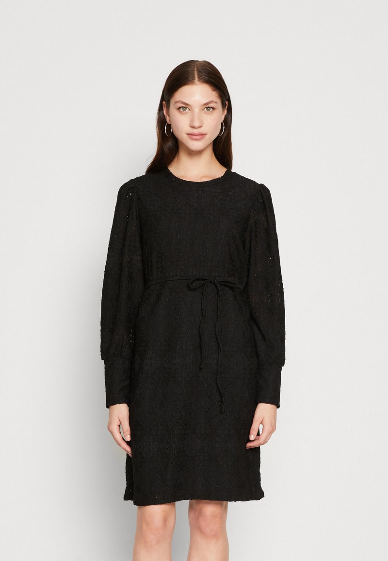 Object OBJFEODORA DRESS - Day dress - black - Zalando.de