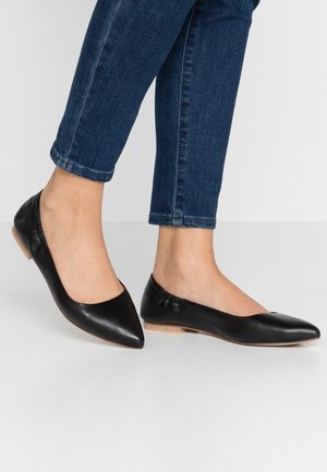 Anna Field LEATHER BALLERINAS - Ballerina's - black/Zwart - Zalando.be