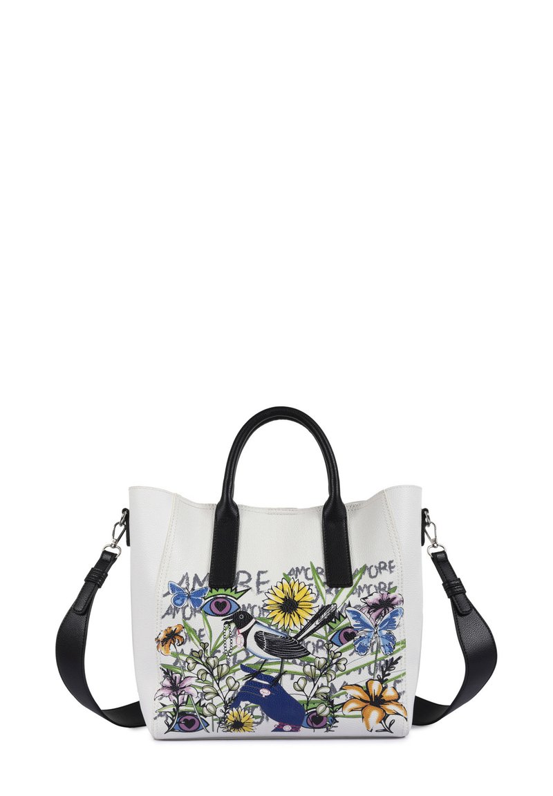 Twist VISUAL PRINTED - Across body bag - white - Zalando.de