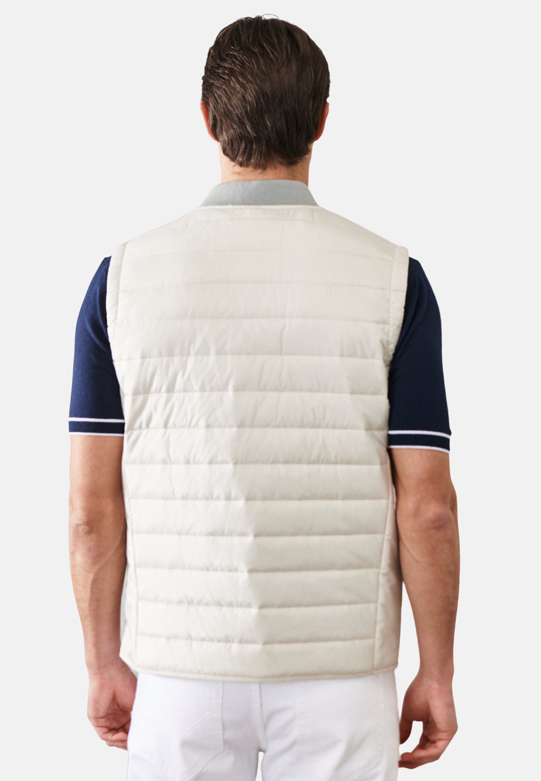 AC CO ALTINYILDIZ CLASSICS STANDARD FIT CASUAL Weste Standard Fit Casual Vest offwhite Zalando