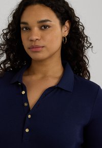 Lauren Ralph Lauren Woman LILLIANNA ELBOW SLEEVE DAY DRESS - Jerseykleid - refined navy ...