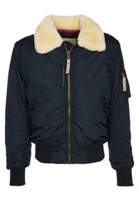 Alpha Industries INJECTOR - Bomber Jacket - rep blue/dark blue - Zalando