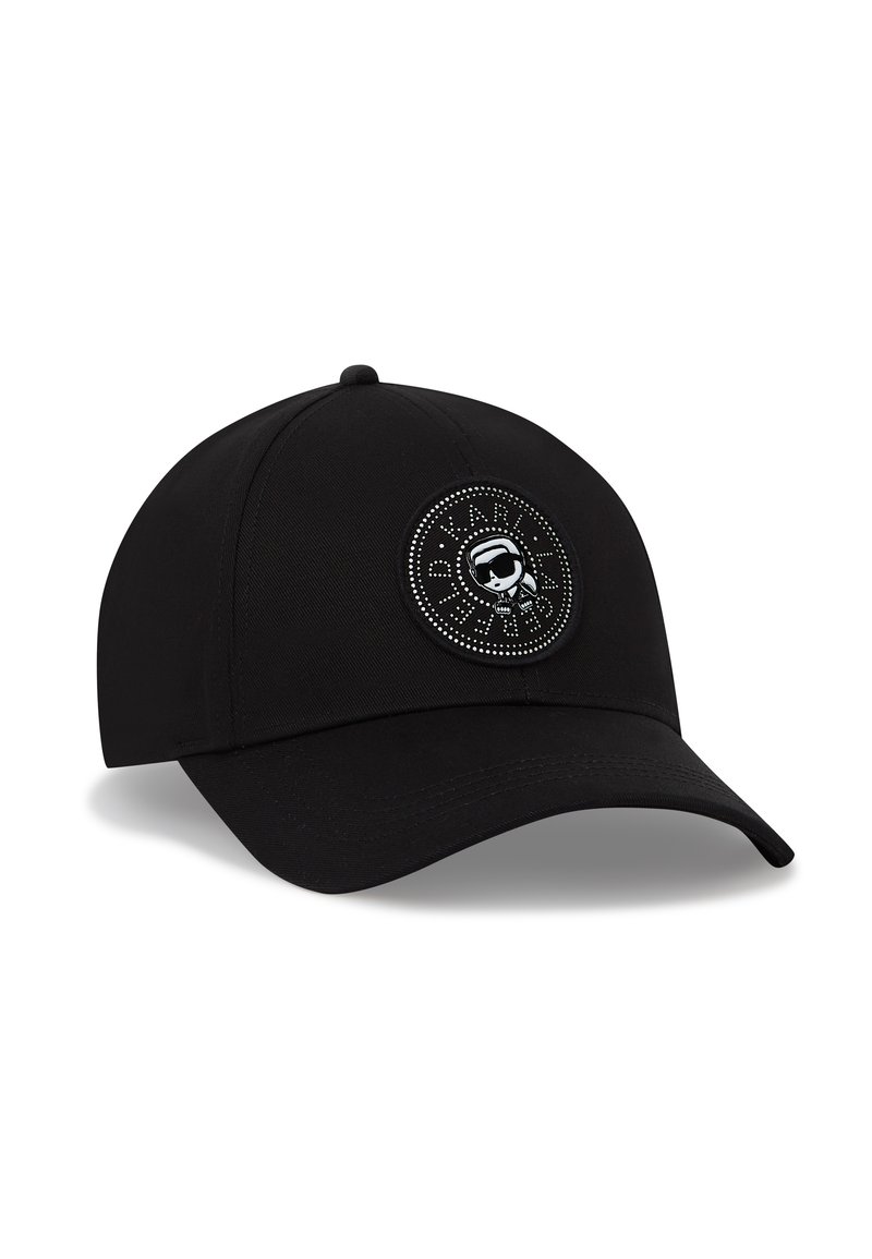 KARL LAGERFELD IKON CIRCLE - Cap - black - Zalando.co.uk