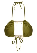 Moda Minx Bikini felső - olive shimmer/világoszöld - Zalando.hu