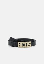 GCDS LOGO BELT - Belt - black - Zalando.ie