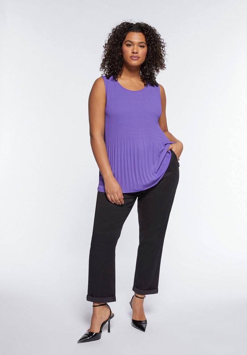 Fiorella Rubino CON PLISSÉ - Top - viola/paars - Zalando.nl