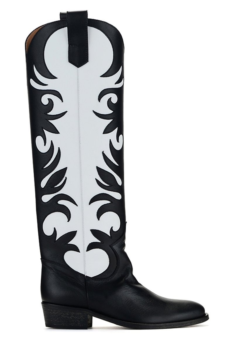 Via Roma 15 TEXANO - Santiags - nero/noir - ZALANDO.FR