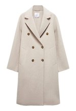 Mango PICAROL - Palton clasic - light pastel grey/bej nisip - Zalando.ro