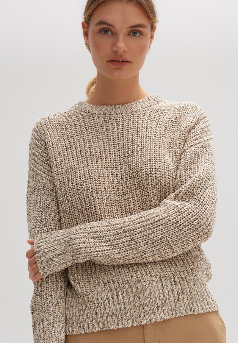 Opus Strickpullover - sweet almond/beige - Zalando.ch