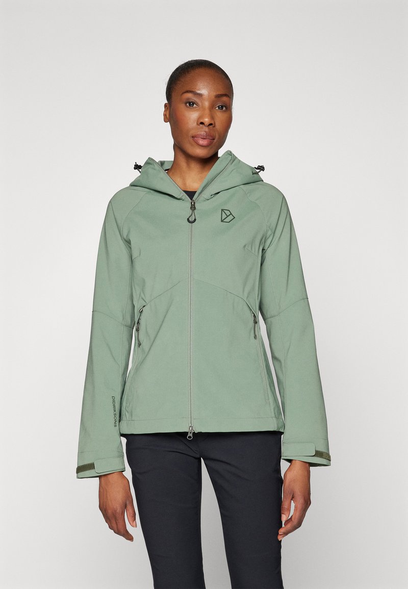 Didriksons PETRA - Hardshell jacket - light moss/light green - Zalando.ie