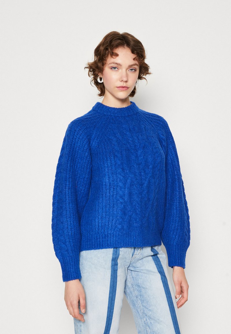 YAS YASSULLA - Jumper - surf the web/air blue melange/blue - Zalando.ie