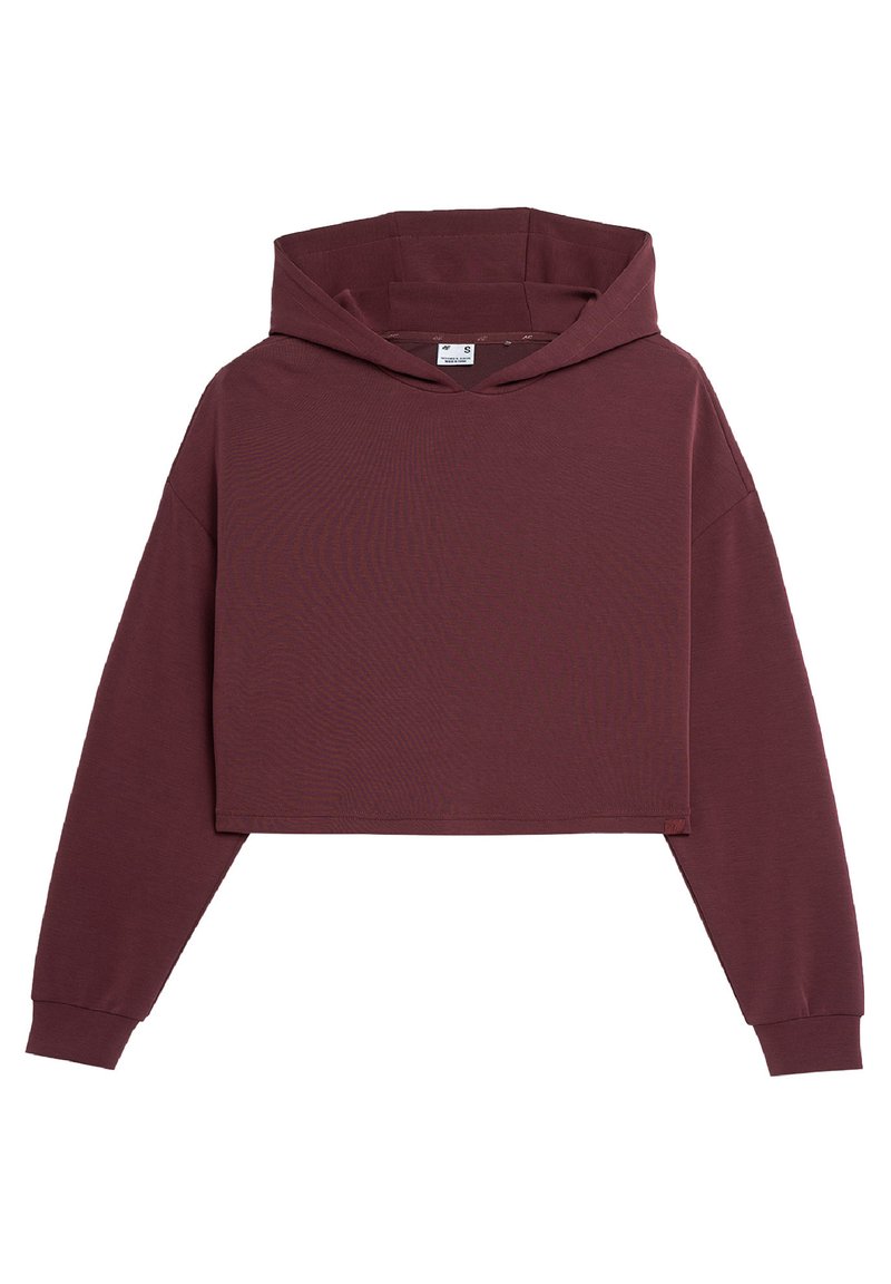4F Mikina s kapucí - brown/hnědá - Zalando.cz